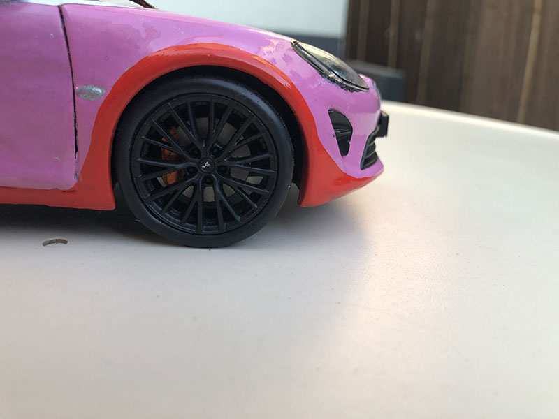Miniature Alpine A110 S (2020) - 1/18e - Team Aseptogyl - Modèle «proto ...